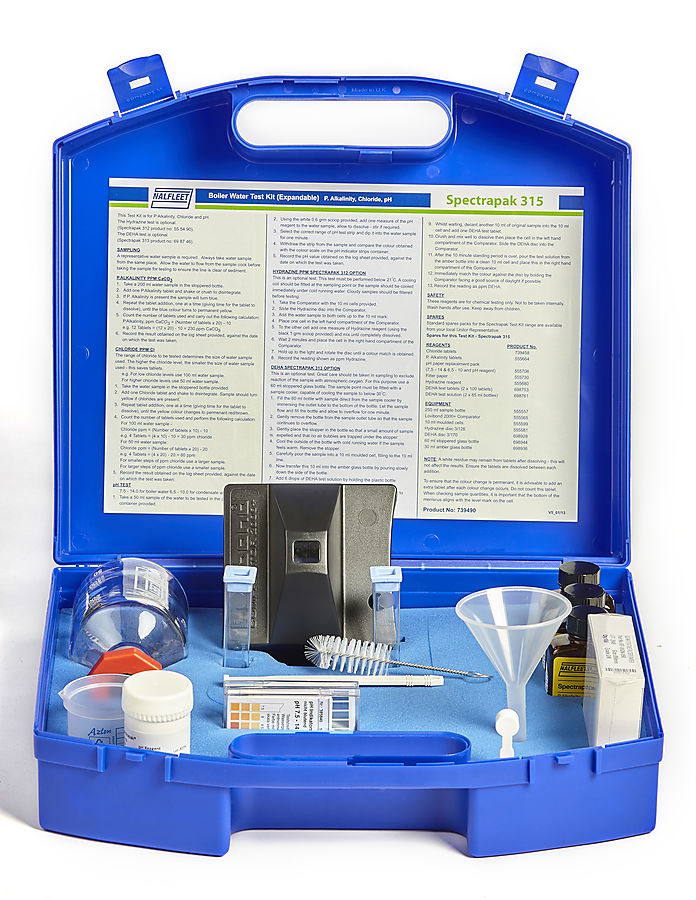 Spectrapak™ 315 - Low Pressure Boiler Water Test Kit – Marina Nasional ...